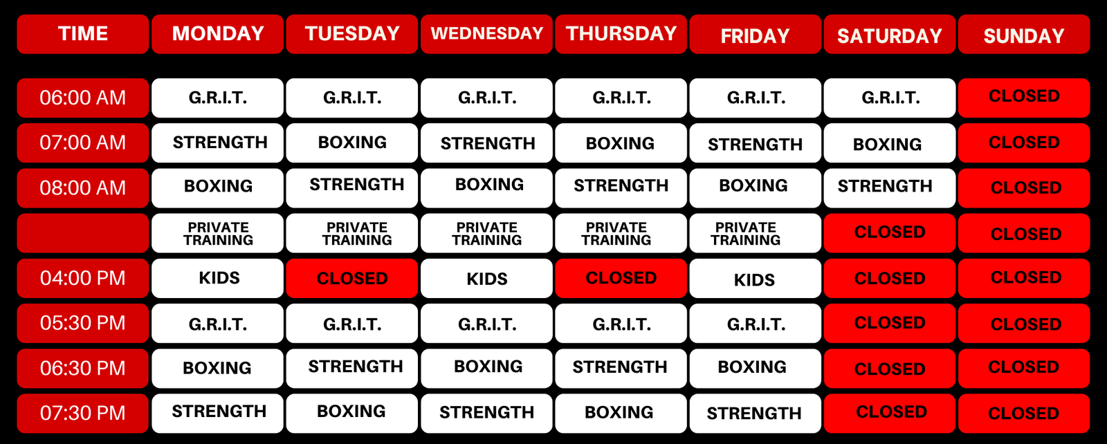 About | Grit and Glory Boxing Fitness